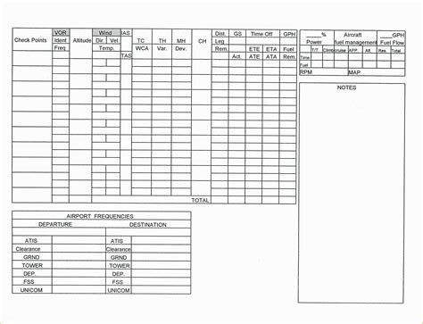 Free Excel Pilot Logbook Template Mazadvantage