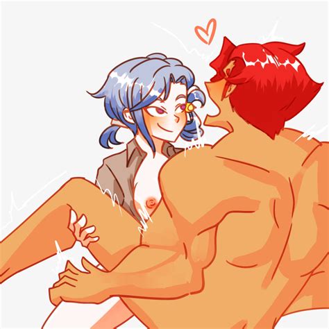 Rule 34 1boy 1girls Blue Eyes Blue Hair Chiebukuro Setsuka