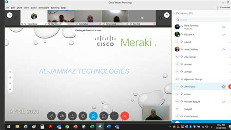 Aljammaz Organised Cisco Meraki Webinar For It System Integrator Partners In Saudi Aljammaz