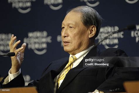 Cheng Siwei Vice Chairman Of Chinas Standing Committee Of The News Photo Getty Images