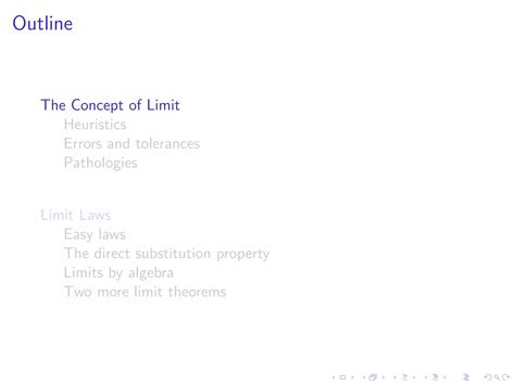 Lesson Limits And Limit Laws PDF Physics Science