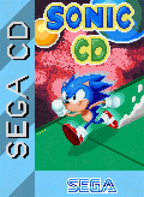 Pixilart Sonic Cd Box Art By Bo0ger