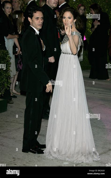 Marc Anthony And Jennifer Lopez Vanity Fair Party 2007 Mortons Hollywood