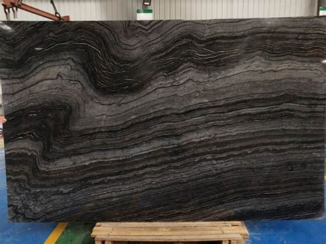 Jurassic Marble Book Matched Brown Wooden Marble Wall Tile