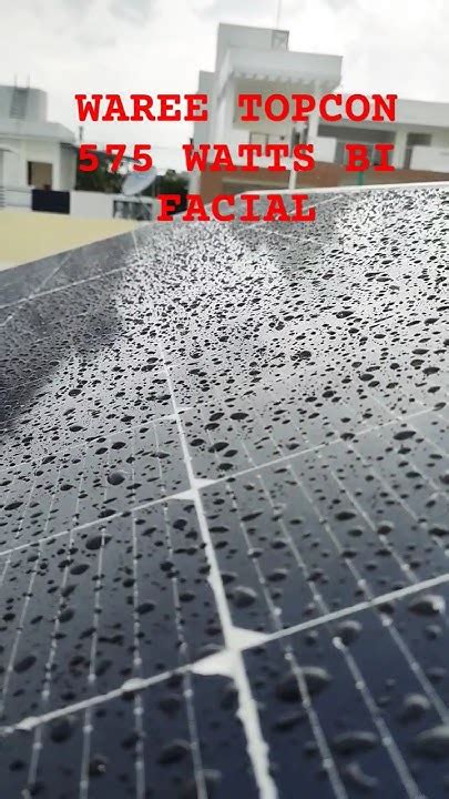 Waree Topcon Bifacial Solar Module Installed For Off Grid System 24