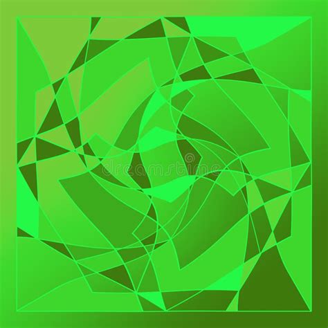 Pattern On The Gradient Drawing For A Stained Glass Window Content