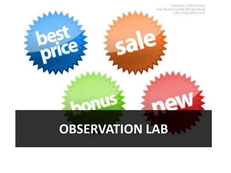 Observation Lab Ppt