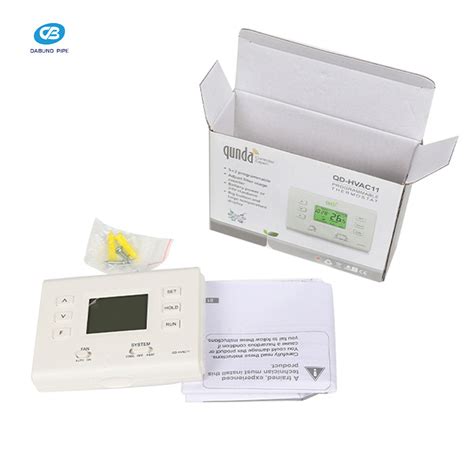 Air Conditioner Digital Room Thermostat With External Sensor Thermometer And Thermostat