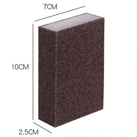 Esponja Para Lijar 6 Piezas 70 X 100 X 25 Mm Uso En Seco Y Húmedo