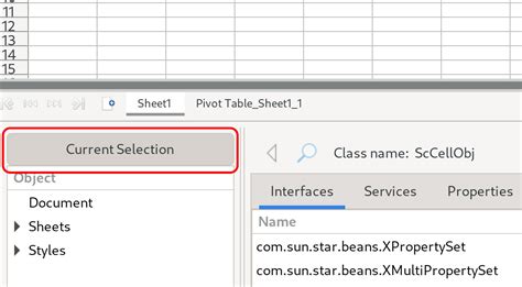 Update On Tender For A Built In UNO Object Inspection Tool In LibreOffice The Document