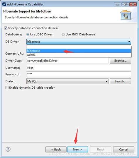 hibernate连接mysql数据库（以myeclipse为例） 每日头条