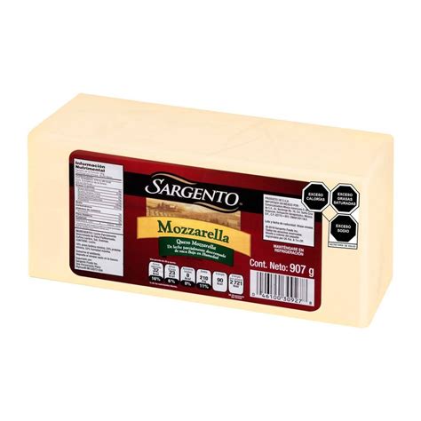 Queso Mozzarella Sargento 907 G A Precio De Socio Sams Club En Línea
