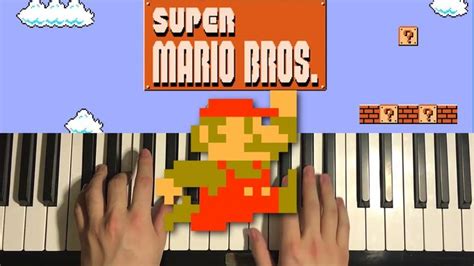 Super Mario Bros Theme Song Piano Tutorial Lesson Youtube