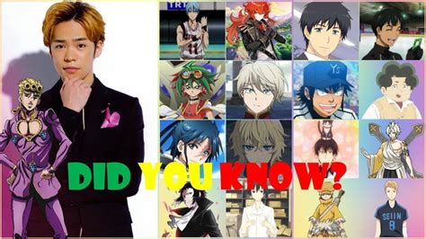 Kensho Ono Giorno Voice Acting Seiyuu 小野 賢章 声優 Collection That You