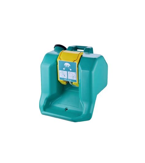 Green Color Emergency Eye Wash Station For Lab Safety Equipment