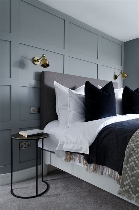 Gray Bedroom Ideas With Accent Wall At Victor Fox Blog