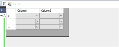 Datagridviewcombobox Vbnet Datagridviewcomboboxcolumn Cellclick
