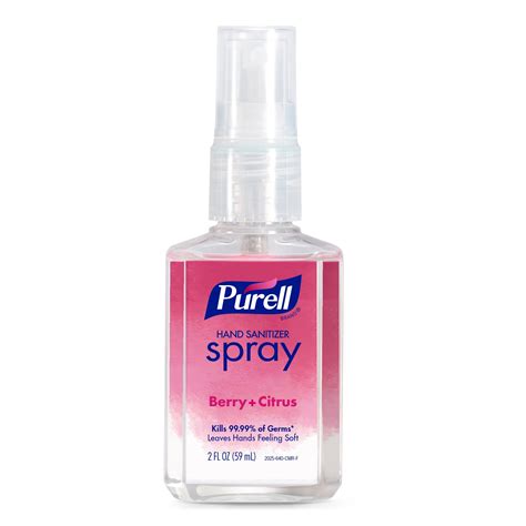 Purell® Advanced Hand Sanitizer Berry And Citrus 2 Oz Spray Bottle