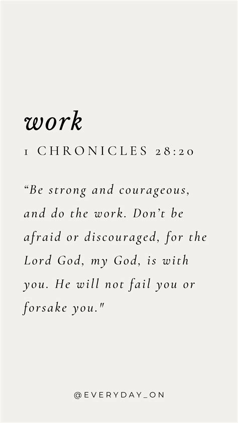 Daily Scripture For Women Work Theme