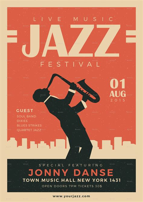 Old Jazz Festival Flyer Poster Jazz Arte Jazz Cartazes De Festival
