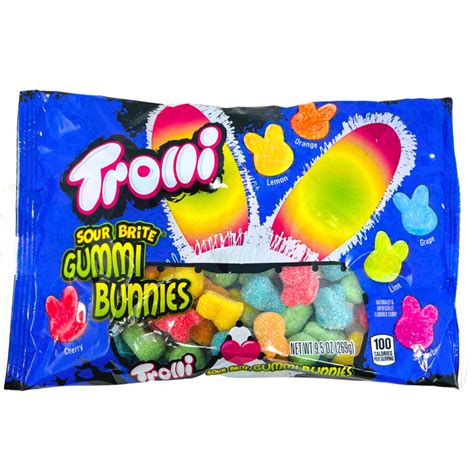 Trolli Sour Brite Gummi Bunnies Iwholesalecandyca