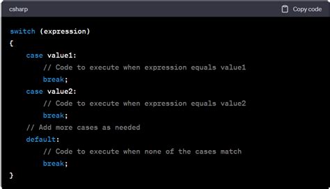 C Switch Statements To The Rescue Simplifying Decision Making In Unity By Victor Manuel