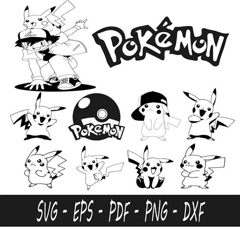 Silueta De Pikachu Llaveros Pokemon 3d Models To Print Yeggi
