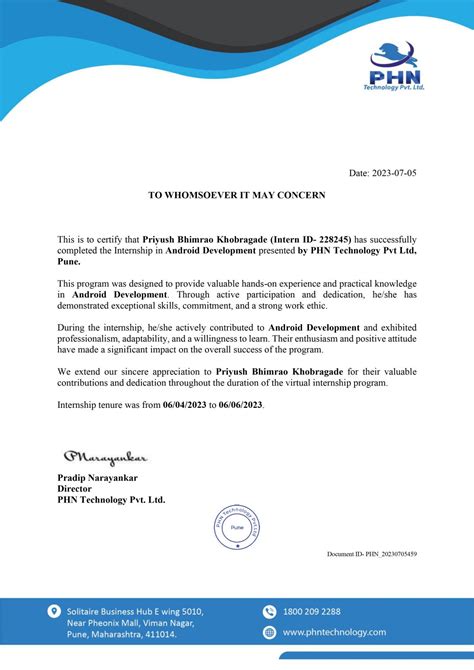 Priyush Khobragade On Linkedin Androidinternship