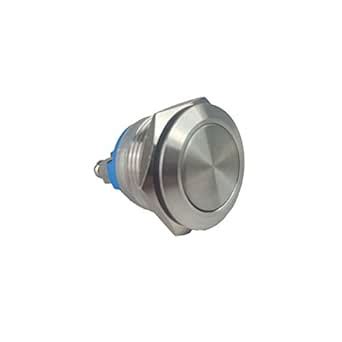 Laser Diele Edelstahl Drucktaster 19 Mm Taster Klingelknopf Hupenknopf Klingeltaster 2