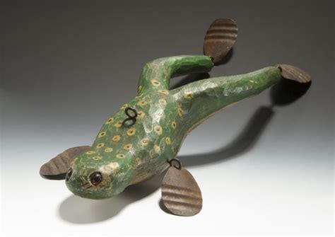 Frog Decoy Decoy Decoy Carving Fish Wood Carving