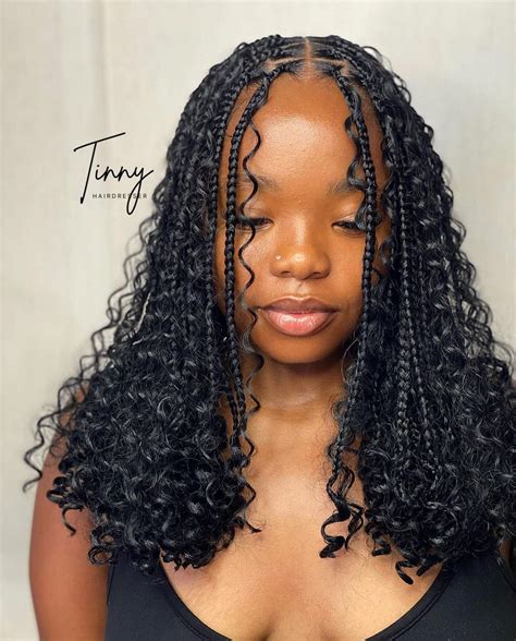 Short Boho Braids