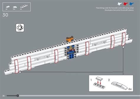 Lego Instructions For Set 10318 Concorde Icons Miscellaneous