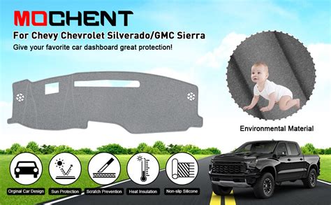 Dash Cover For 2022 2026 Chevy Chevrolet Silverado Gmc Sierra