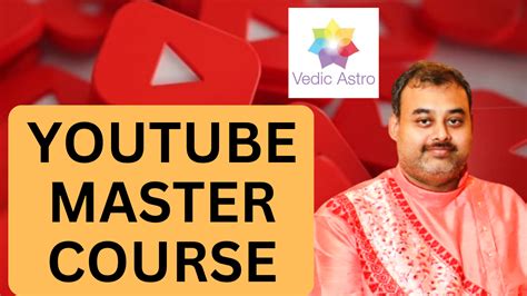 Youtube Master Class Live Class 5 Days Vedicastroin