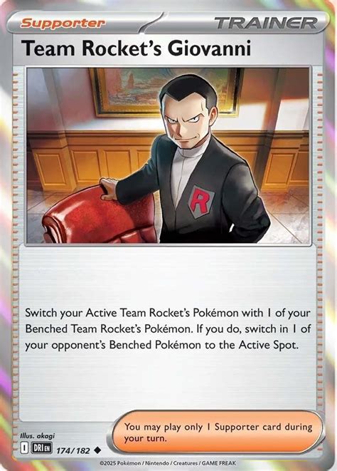 Team Rockets Giovanni Sv Black Star Promos Pokémon Cardtrader