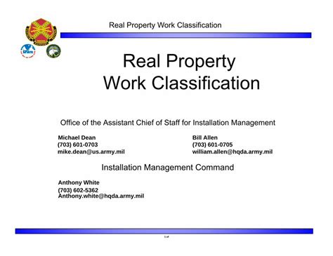 Pdf Real Property Work Classificationwork Property Work Classificationwork Classification