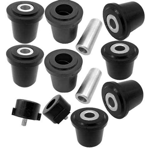 10x Ford Ranger T6 2019 Front Lower And Upper Control Arm Bump Stop Polyurethane Bushing Kit