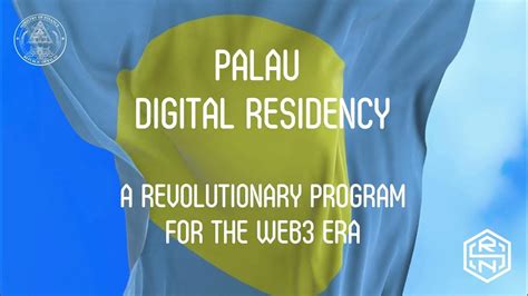 Palau Digital Residency Program Get Your Physical And Digital Id Now