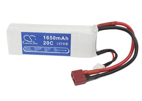 Li Pl 2 Cell T Plug 20c40c 74v 1650mah Rc Battery Patareidee