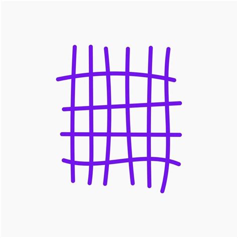 Premium Vector Abstract Grid Shape Illustration