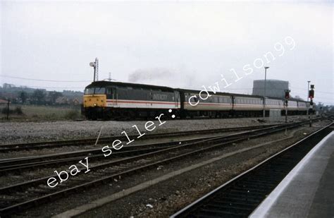 35mm British Railway Slide Br Class 47 No 47850 Intercity At Didcot