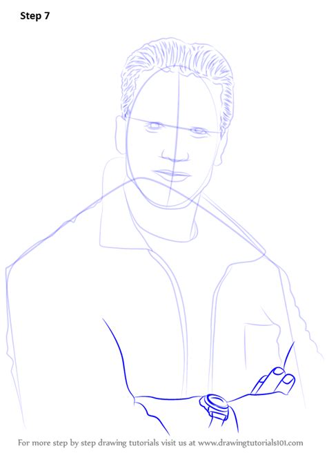 How To Draw Arnold Schwarzenegger Celebrities Step By Step