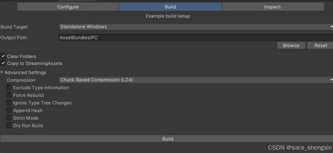 手把手教会如何assetbundle打包 Csdn博客