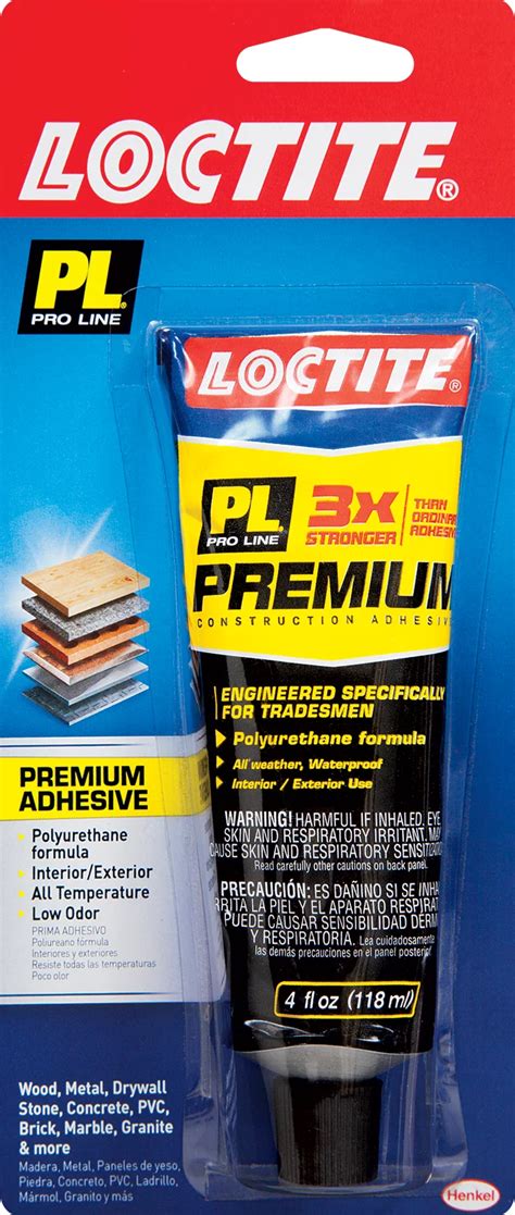 Loctite Pl Premium Polyurethane Construction Adhesive Shop Adhesives