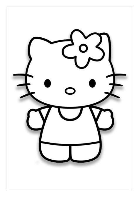 Dibujos De Juegos Hello Kitty Para Colorear Vsun