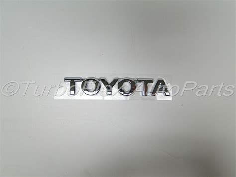 Toyota Tacoma 2005 2015 Toyota Tailgate Emblem Genuine Oem 75471 04030