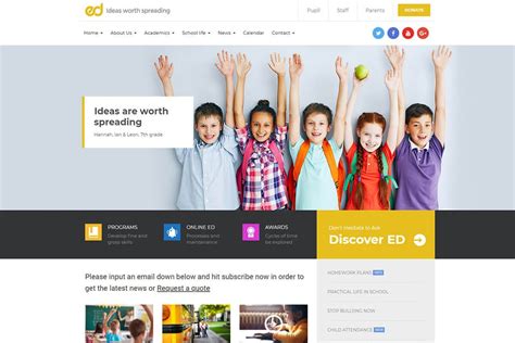 25 Best School Wordpress Theme 2024 Radiustheme