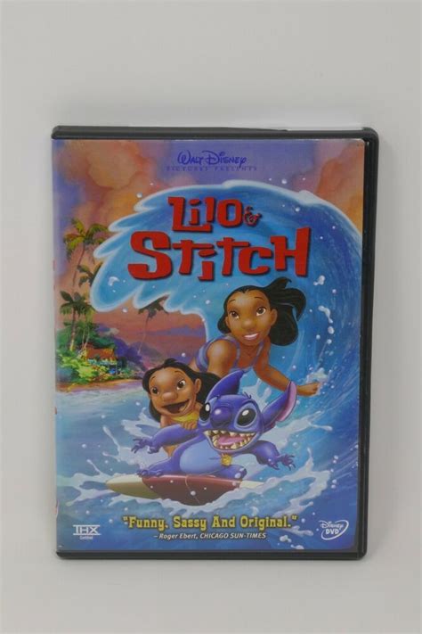 Walt Disney Lilo Stitch Dvd 2002 Disney Lilo And Stitch Dvd Lilo