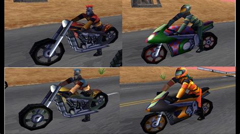 Road Rash Jailbreak How To Play With Hidden Characters Youtube