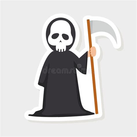Illustration Halloween Devil Sticker Stock Vector Illustration Of Satan Halloween 285572788
